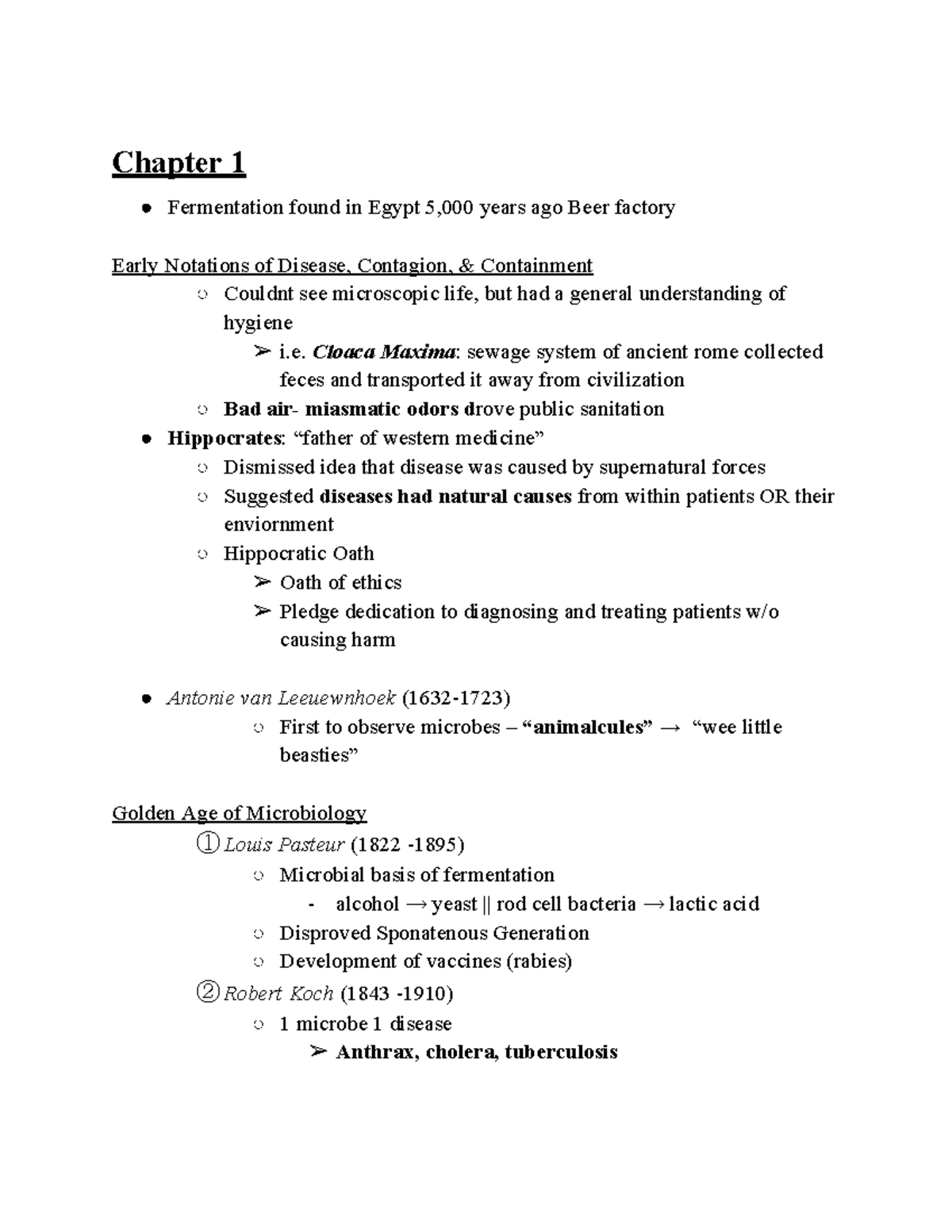 Exam 1 Study Guide - Microbiology Fundamentals (BIO 101) - Studocu