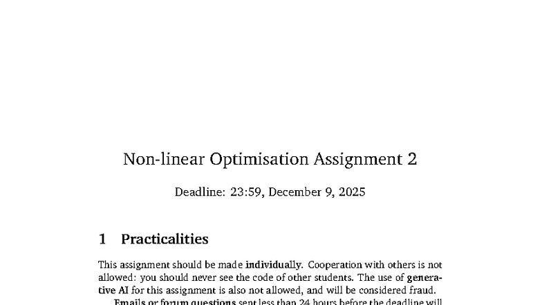 NLO Assignment 2: Handwritten Digit Classification and Logistic ...
