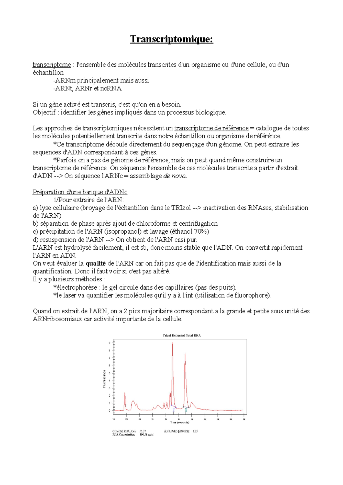 Chapitre 2 - Introduction à la Transcriptomique pour les Cours de ...