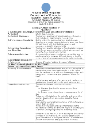 DLP-author's purpose - Lesson plan in English - I. CURRICULUM CONTENT ...