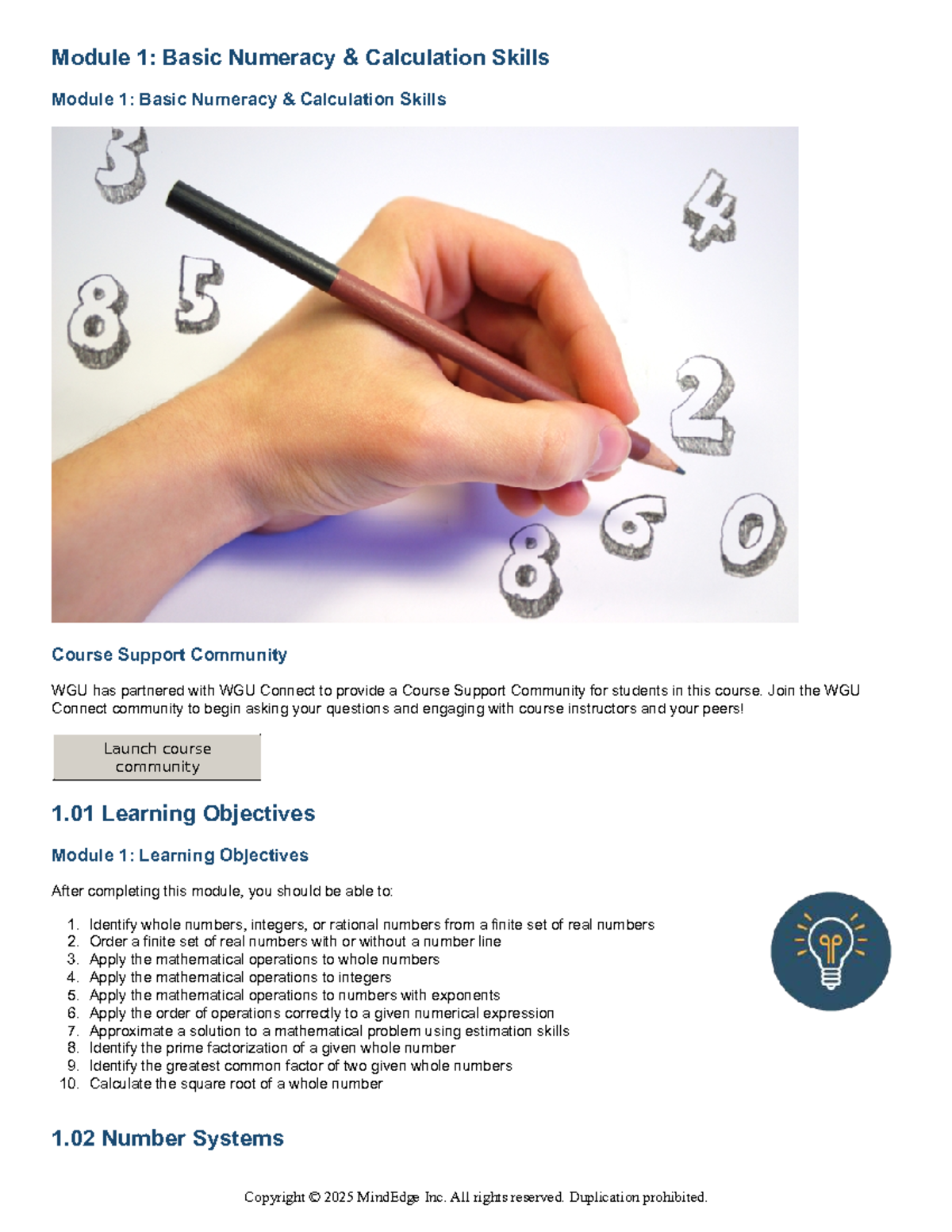 Module 1 Basic Numeracy Calculation Skills - Module 1: Basic Numeracy & Calculation Skills - Studocu