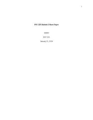 PSY 540 Module 4 Discussion: The Role of Attention in Cognitive ...