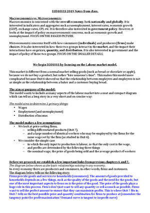 Tutorial Submission 3 - practise material - ECO1011S Macroeconomics I ...