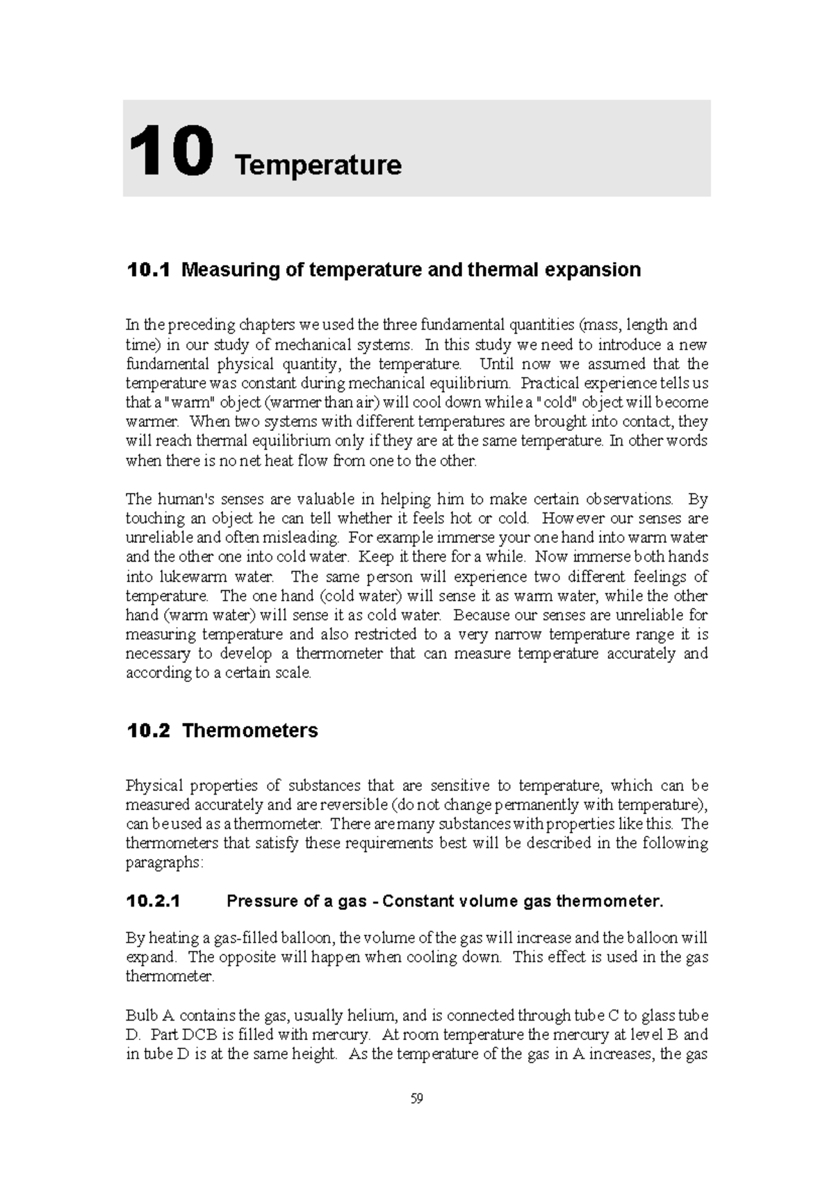 Thermal Expansion & Tensions in Materials - PHYS 101 Lecture Notes ...