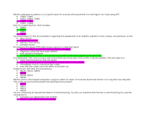 [Solved] Linking diagnosis codes to the CPT codes reported on a claim - Procedural Coding ...