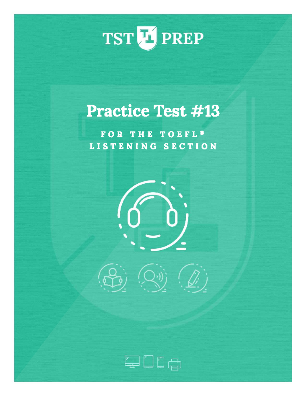 Listening Practice Test for the TOEFL - GESATE - Studocu