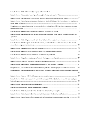 AQA A-Level Politics Course Overview: Structure & Assessments Guide ...