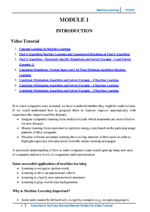 BCS602 Machine Learning Syllabus - Annexure-II 1 1 MACHINE LEARNING Semester 6 Course Code ...