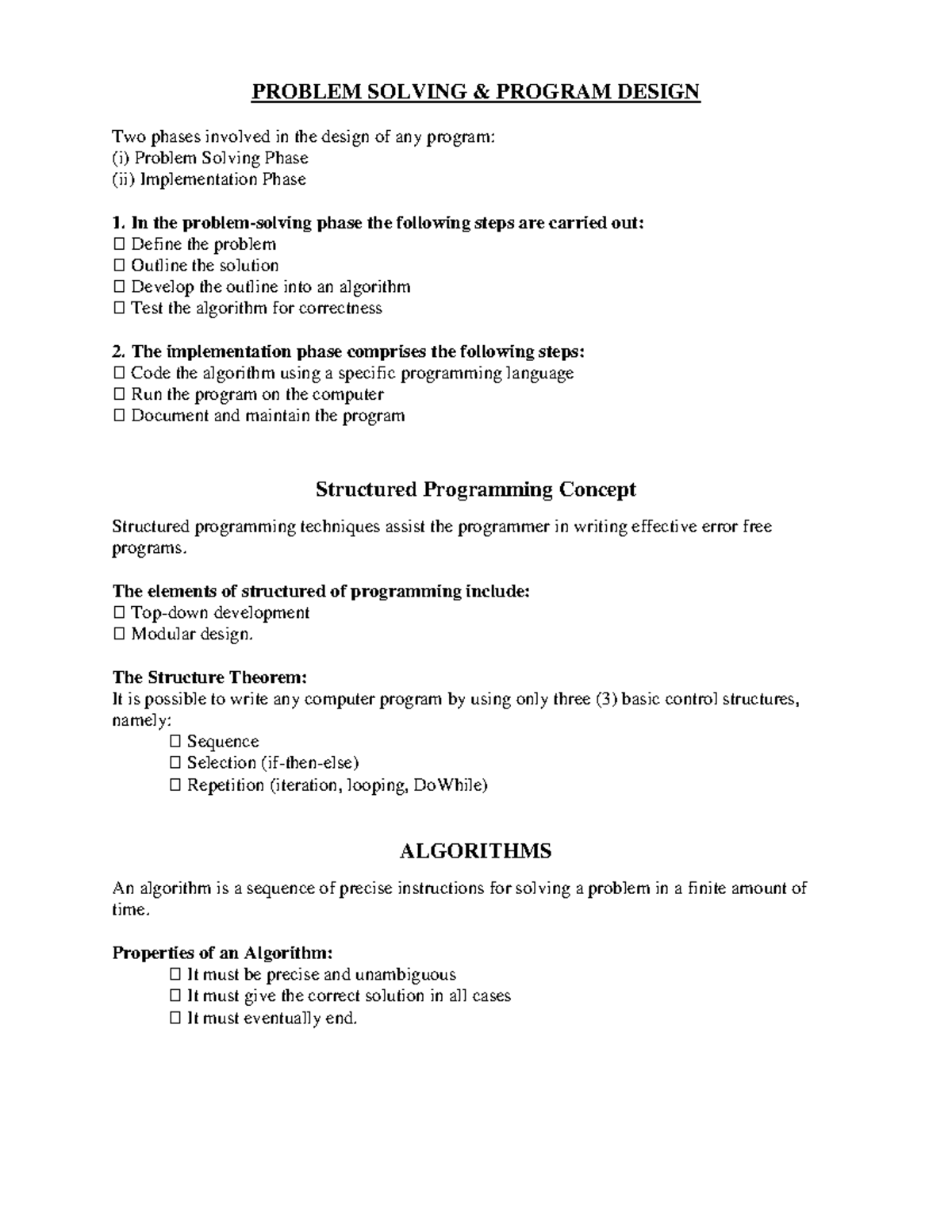 Problem Solving And Program Design - PROBLEM SOLVING & PROGRAM DESIGN ...
