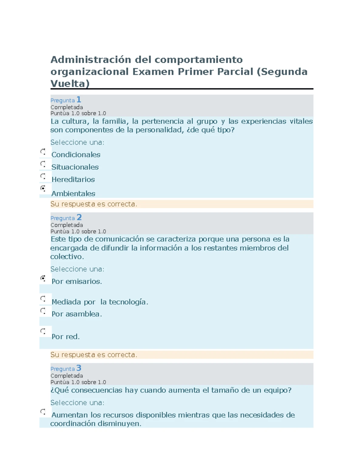 Gestión en procesos de negocio Examen Quinto Parcial - Gestión en procesos de negocio Examen ...