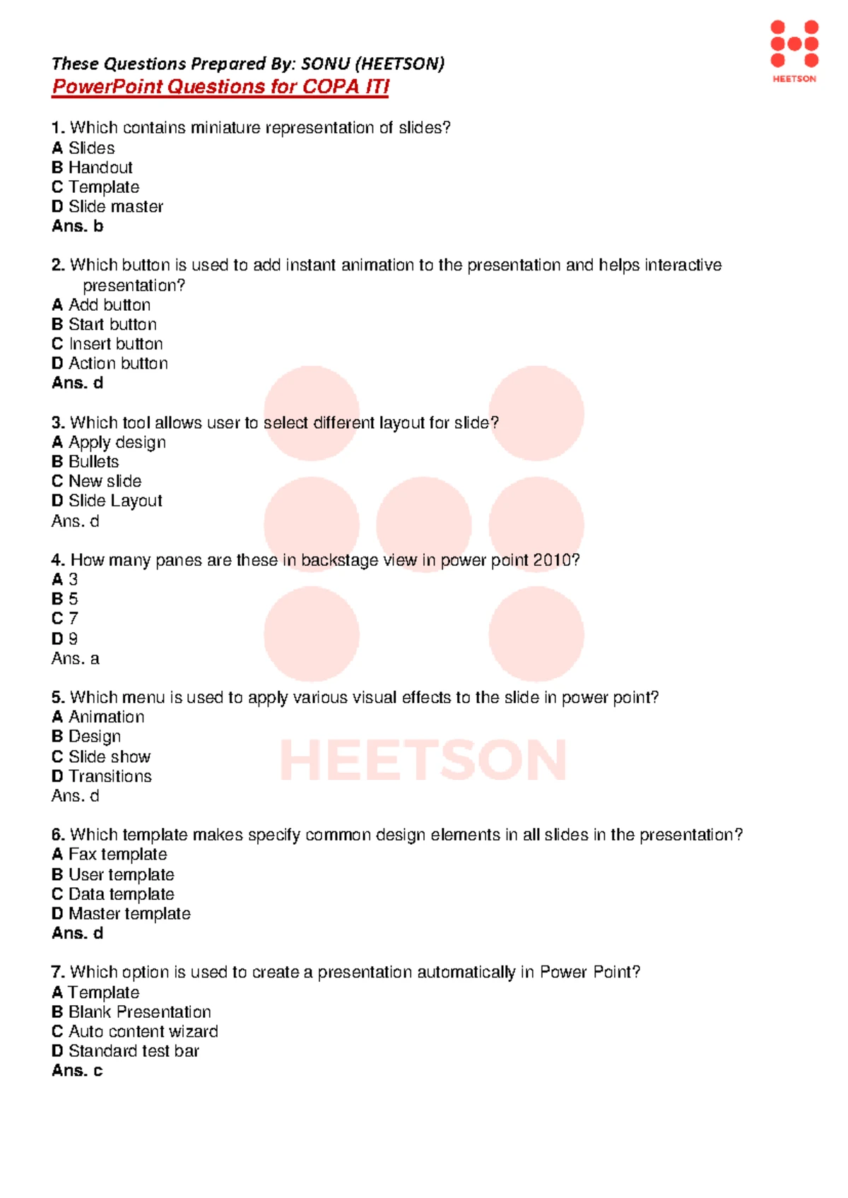 Copa cyber security mcq hindi - COPA ITI CYBER SECURITY Question PDoS ...