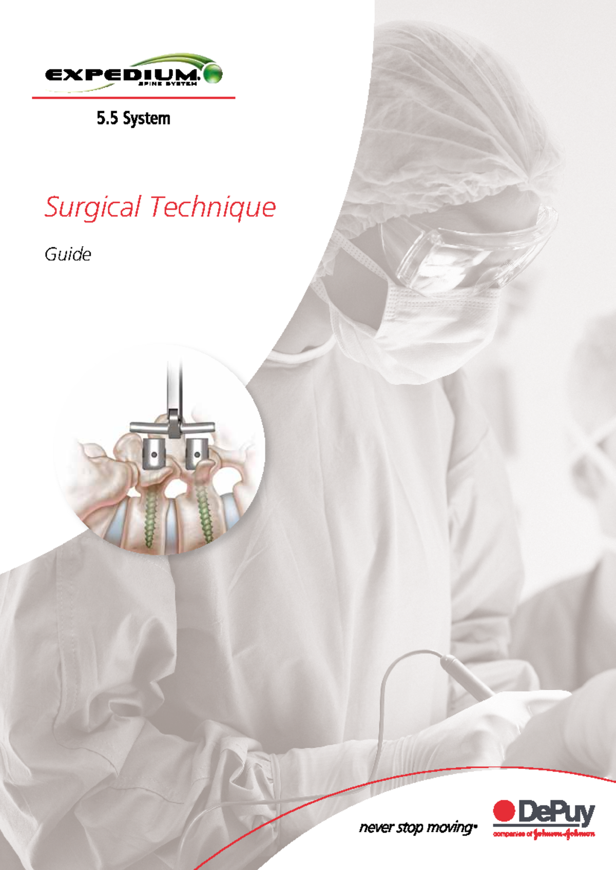 Expedium Verse 9086 77 000 - Surgical Technique Guide Darrel Brodke, M ...