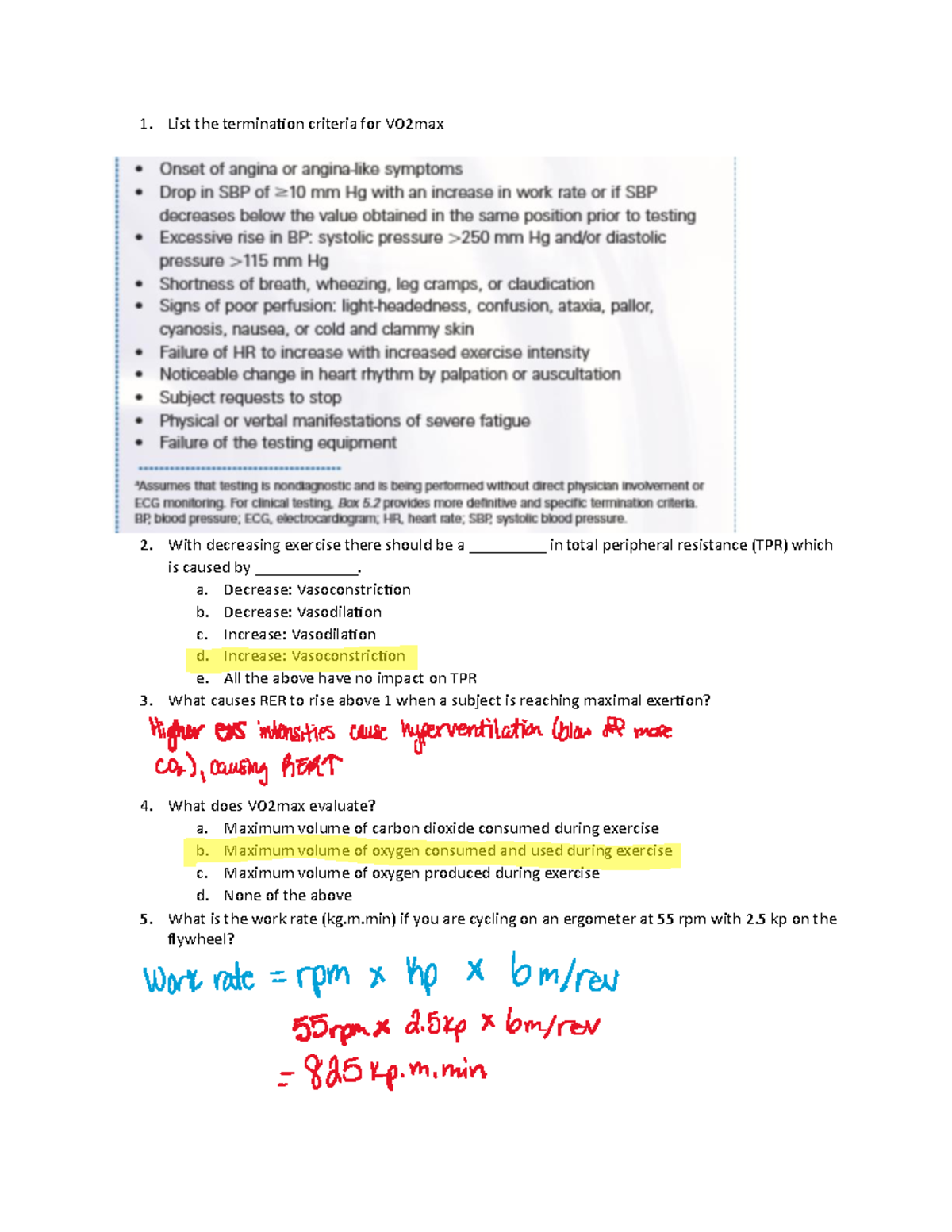 EXS-340L Quiz 3 Review Answers 2 - List the termination criteria for ...