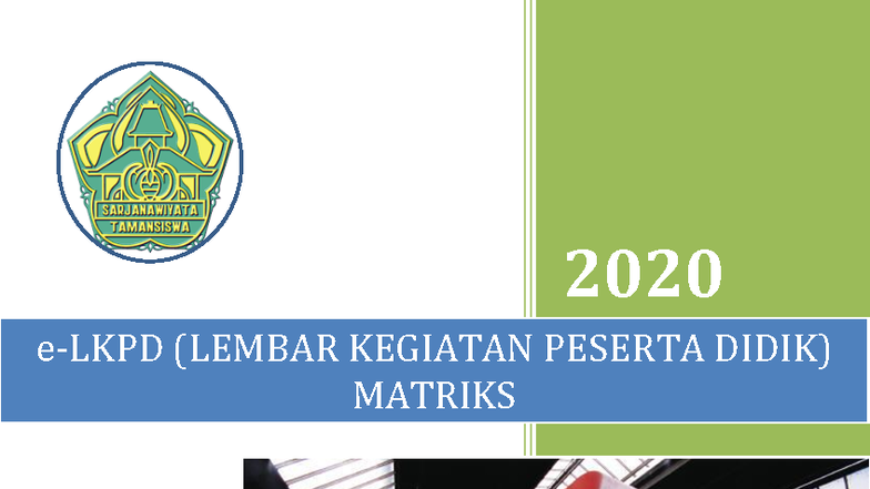 LKPD Kelas XI: Determinan dan Invers Matriks Ordo 2x2 & 3x3 - Studocu