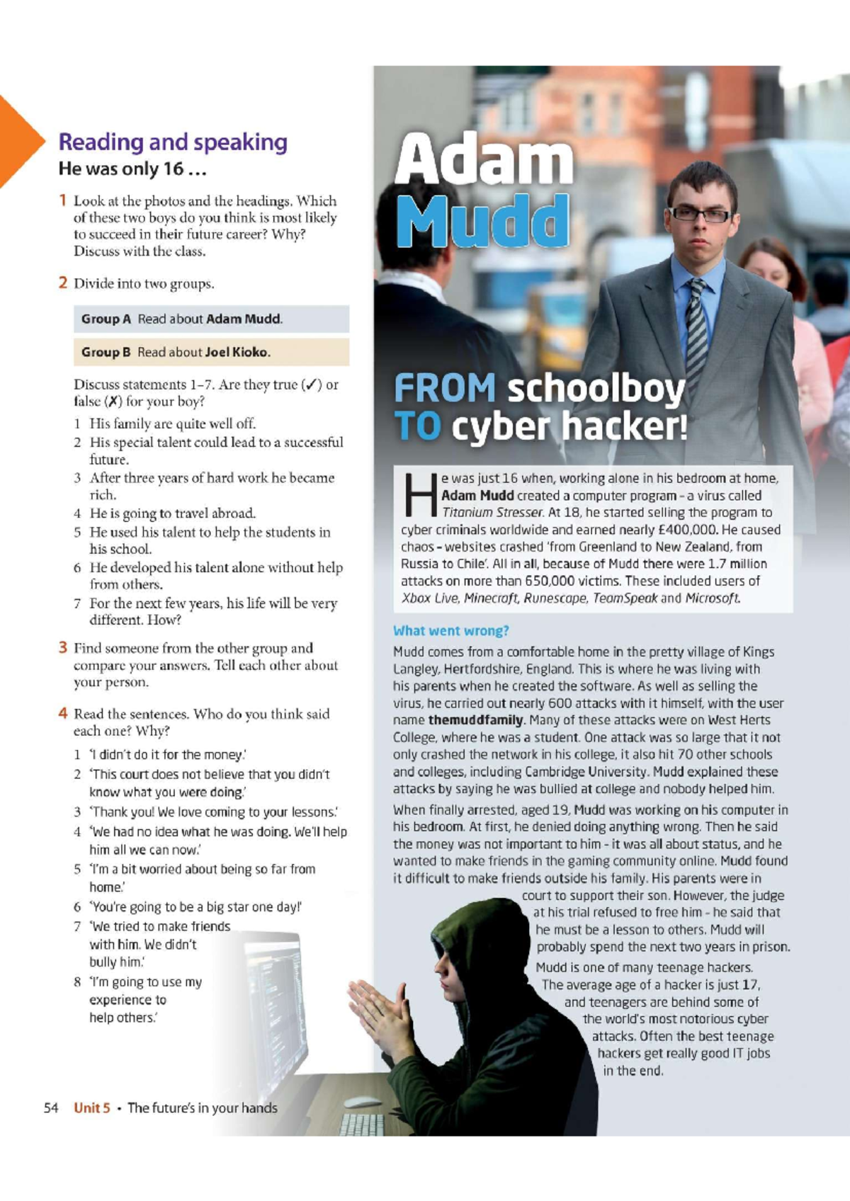 Gotyou: Case Study on Adam Mudd's Cyber Crime at Age 16 - Studocu
