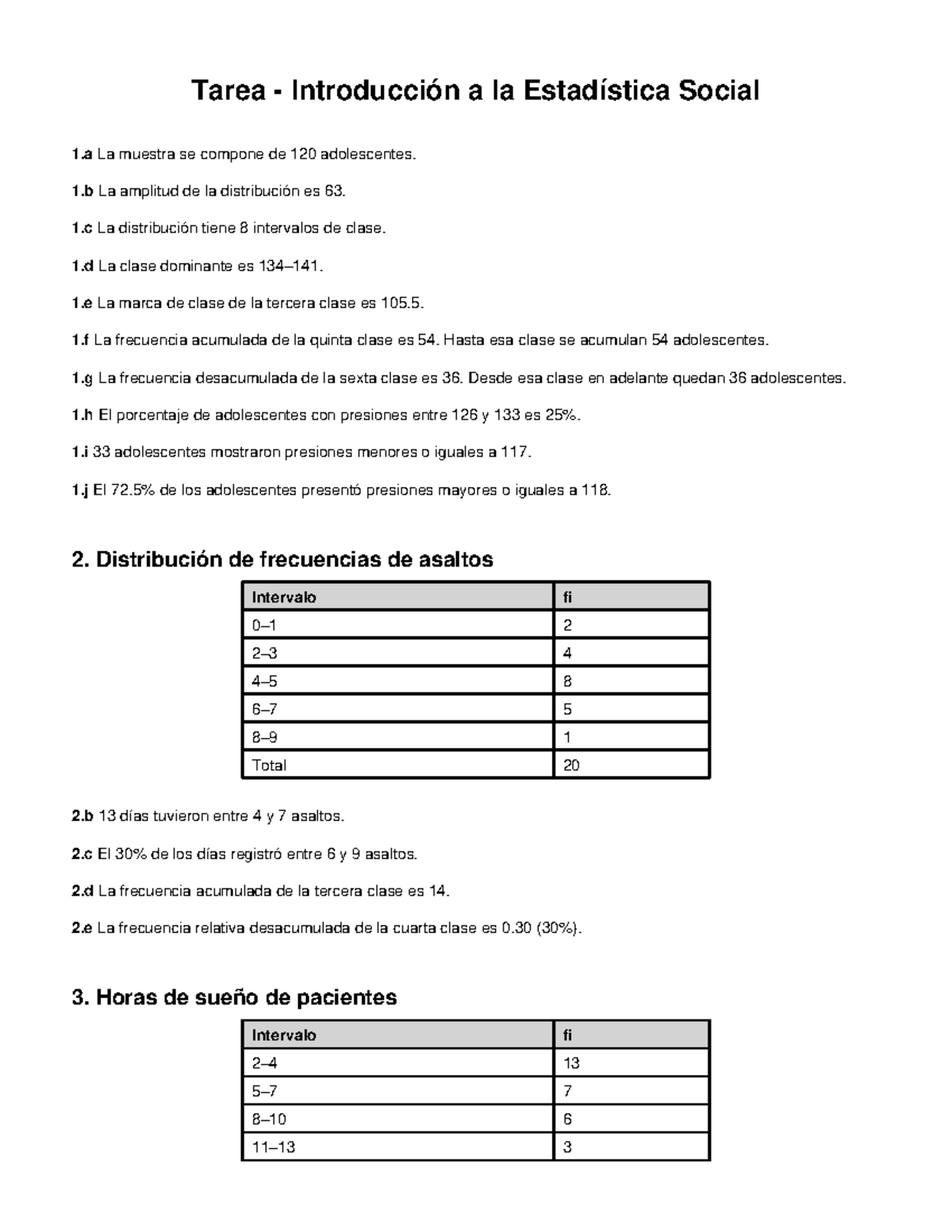 Tarea de Estadística Social: Análisis de Muestras y Distribuciones ...