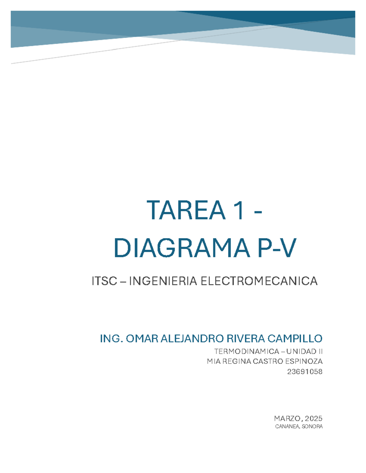 Diagrama P-V: Análisis del Proceso Isotérmico en Termodinámica - ITSC ...