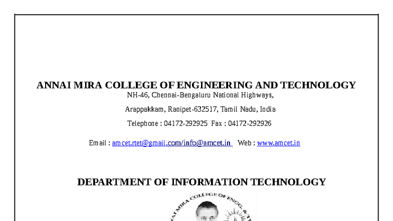 CS3691 Embedded Systems and IoT Lab Manual - Practical Exercises - Studocu