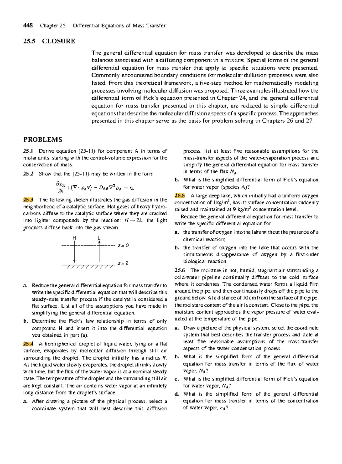 HMT 25 Closure: Understanding Mass Transfer and Diffusion Concepts ...