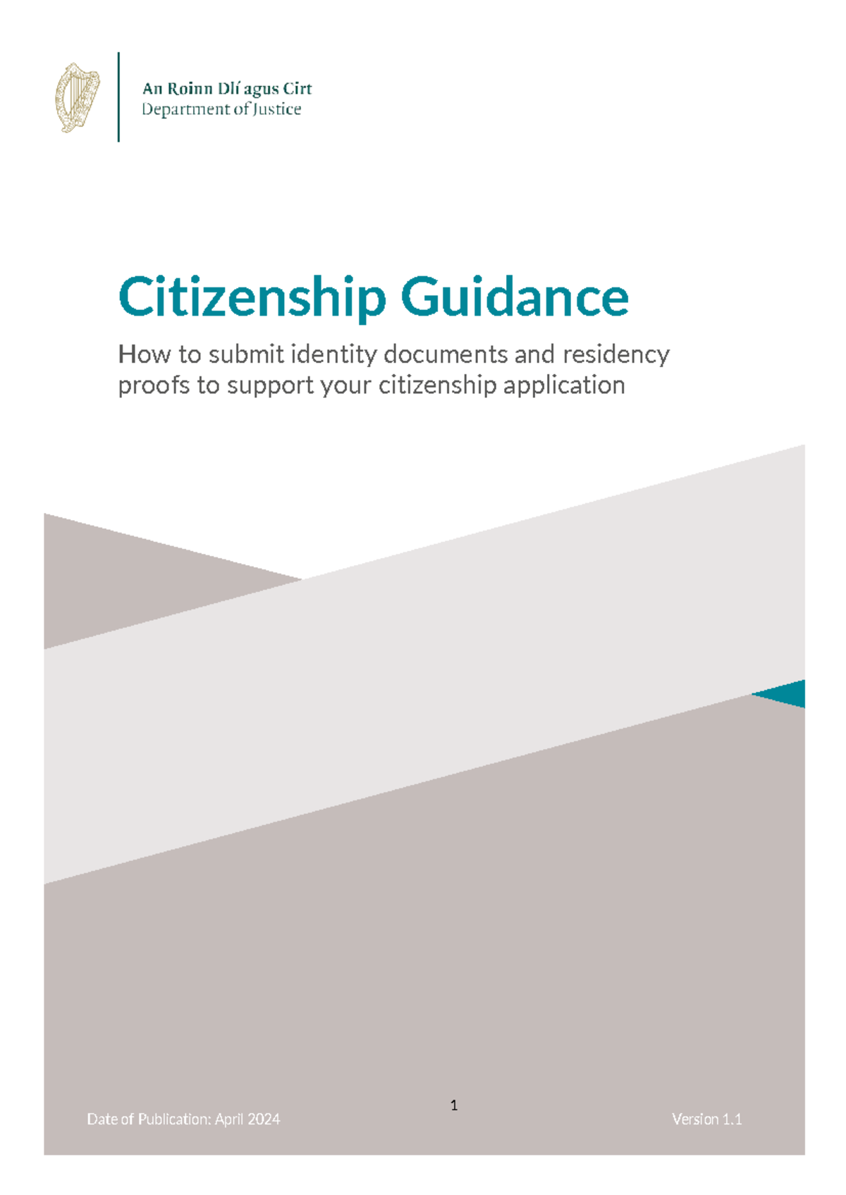 Citizenship Guidance: Submitting Identity & Residency Proofs (Apr 2024 ...