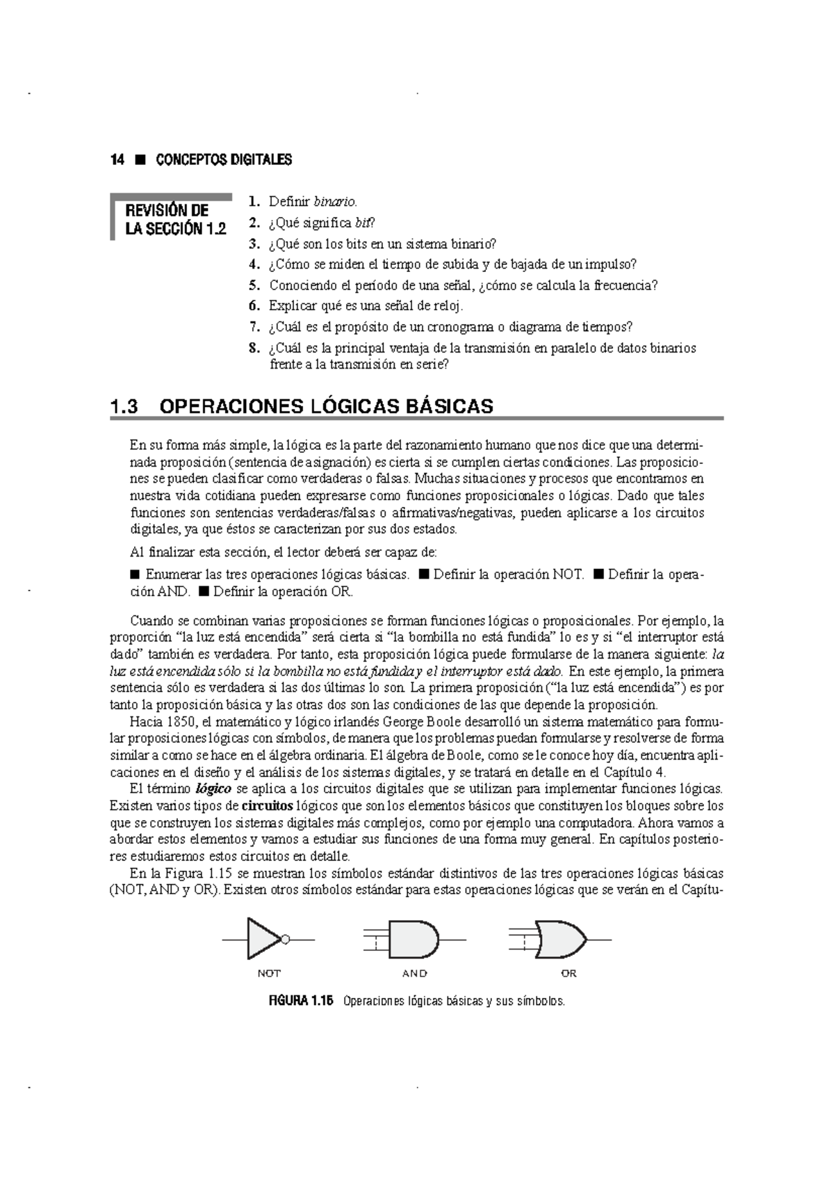 CAP01_FLOYD_IMP: Funciones Lógicas Básicas y Operaciones Lógicas - Studocu