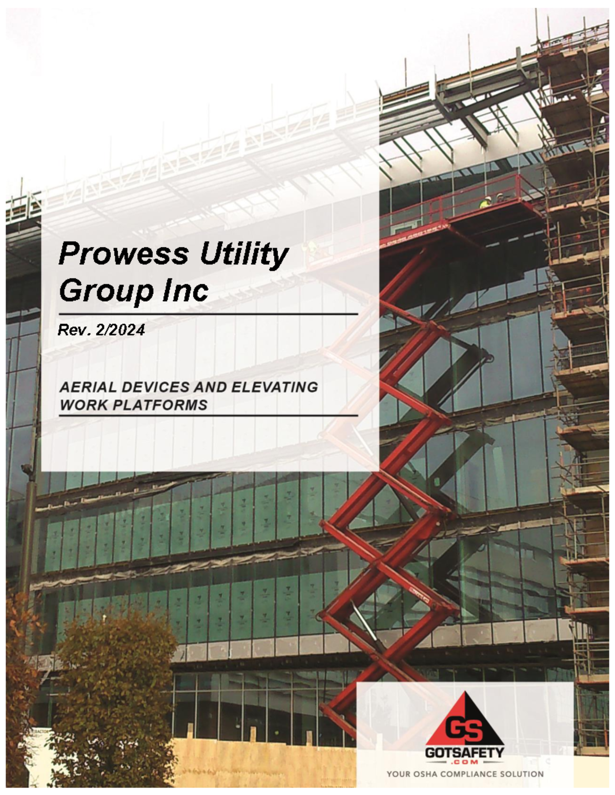 Aerial Devices & Elevating Work Platforms: Safety Guidelines and ...