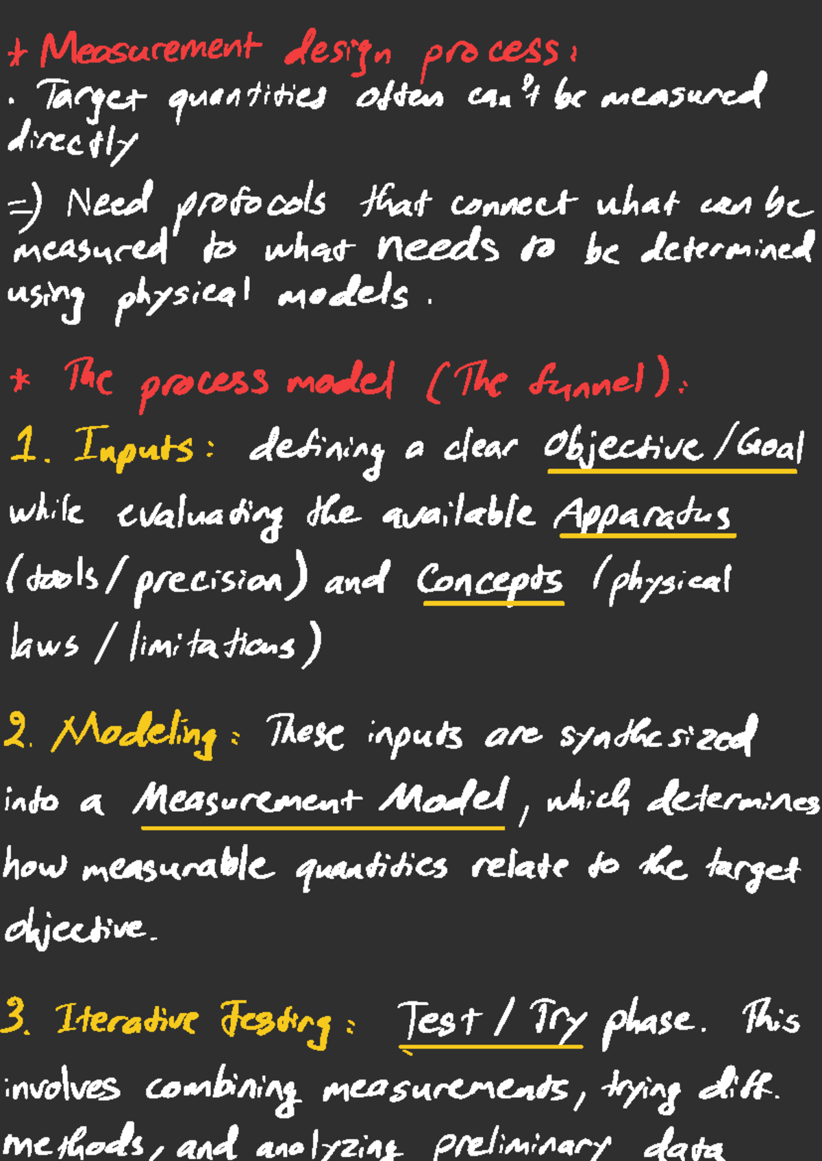 Measurement Design Process: A Comprehensive Guide - Studocu
