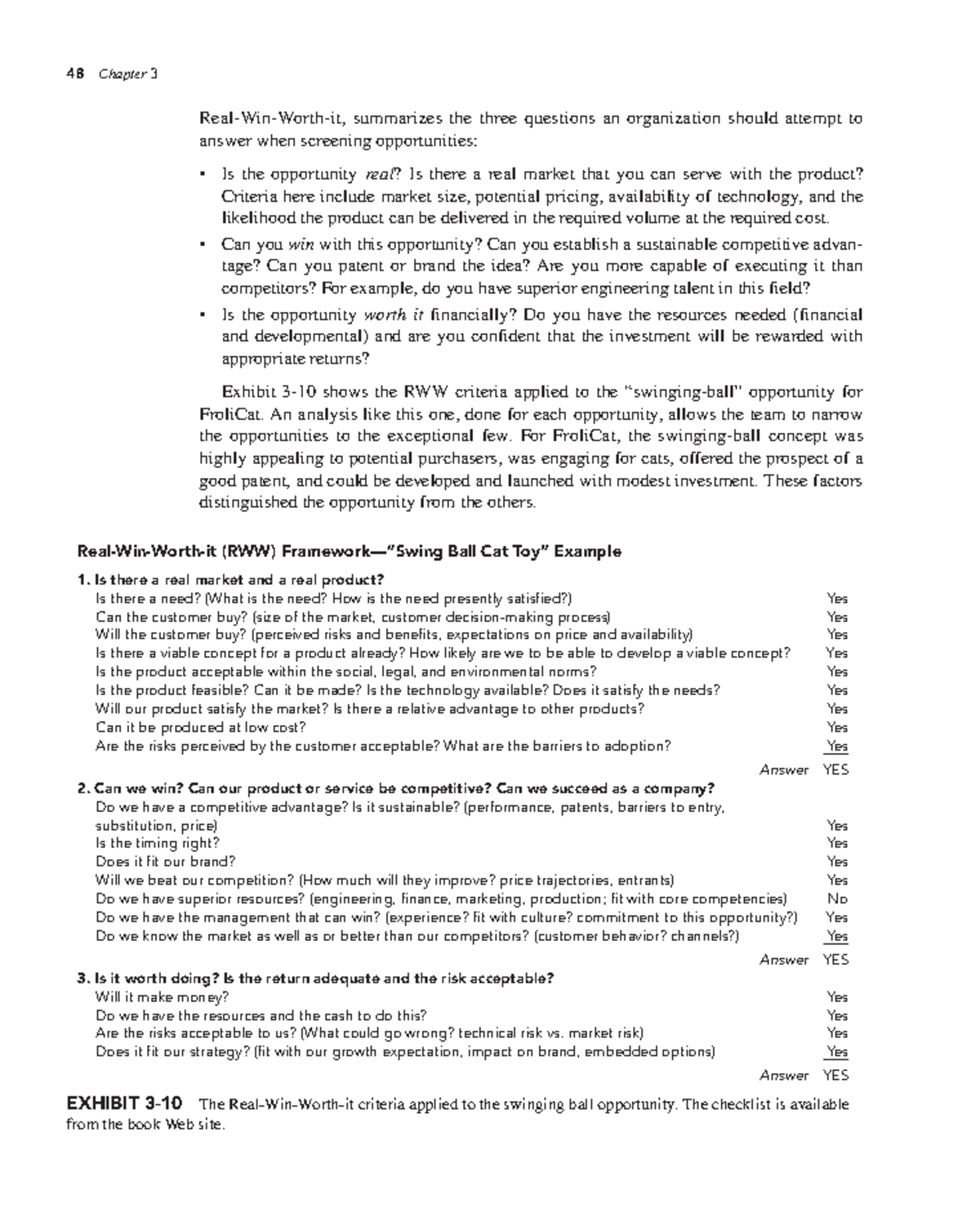Real win worth opportunity screening - 48 Chapter 3 Real-Win-Worth-it ...