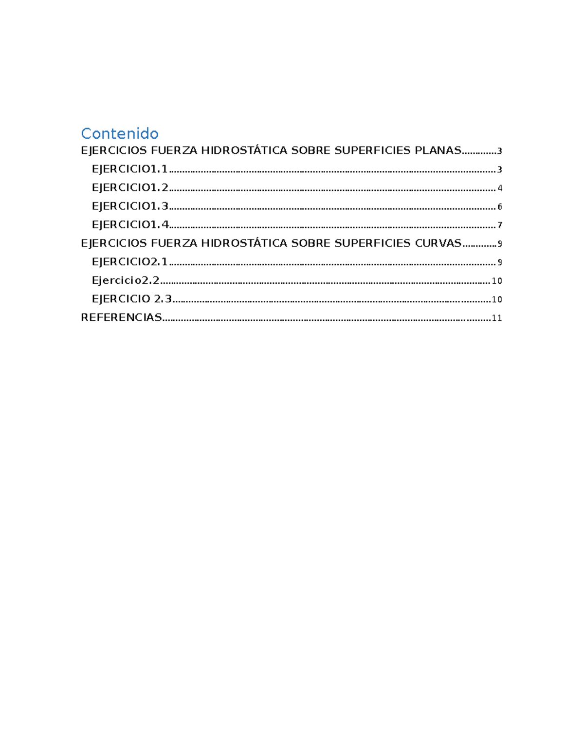 Ejercicios Resueltos de Fuerza Hidrostática - Curso de Fluidos - Studocu