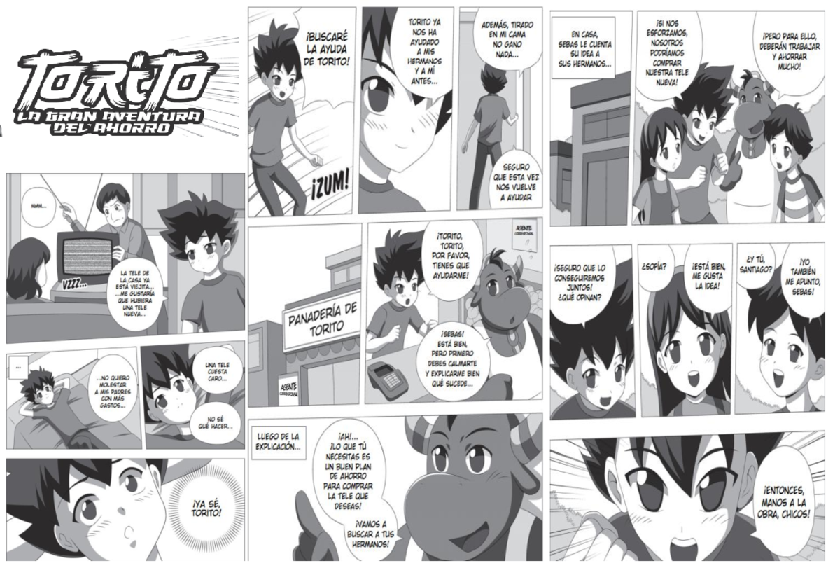 Torito la gran aventura del ahorro ( 3 hojas) - TORITO YA ADEMÁS, TIRADO isl NOS iBUSCARÉ NOS HA ...