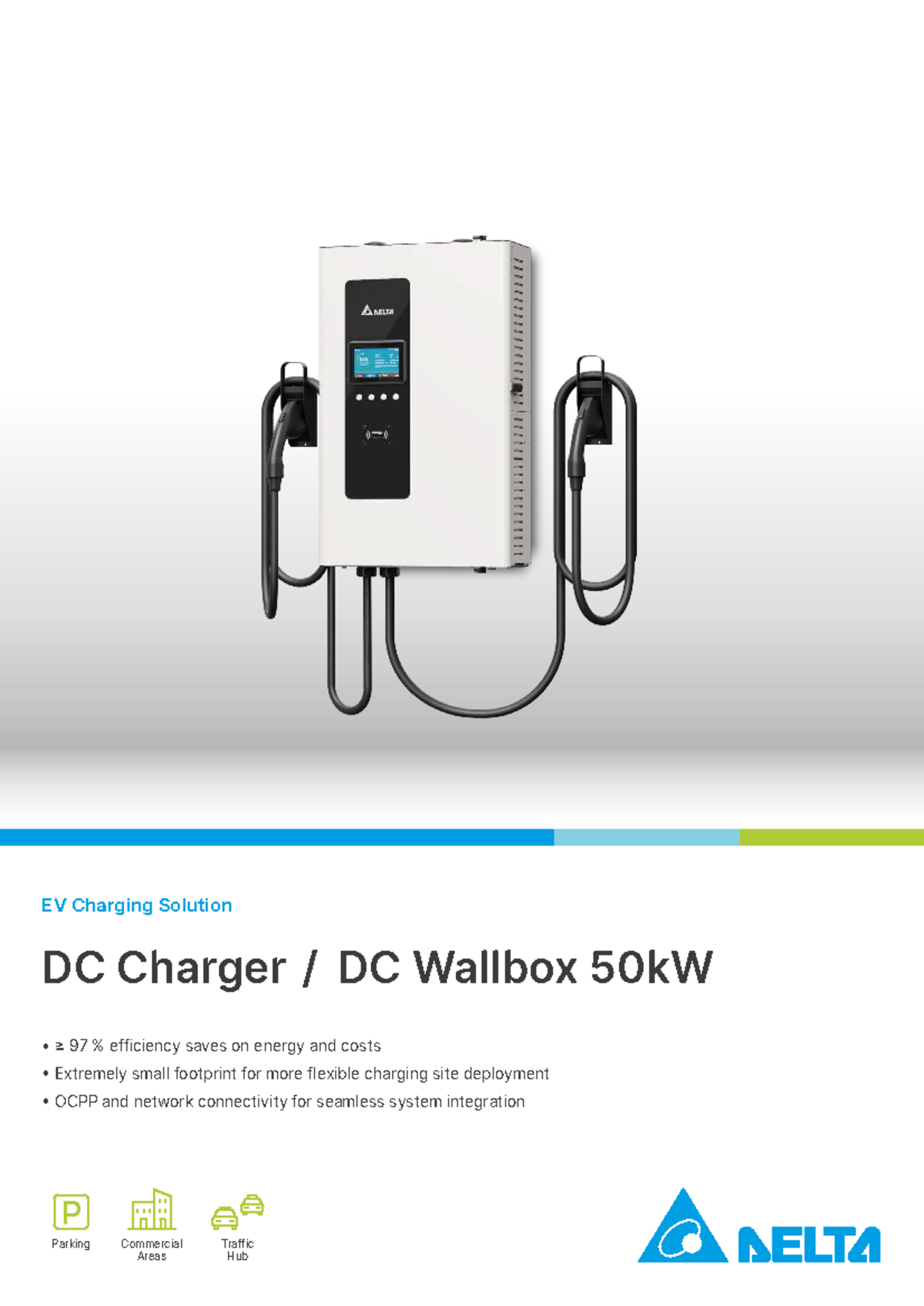 EVCS DC Wallbox 50kW Leaflet: Efficient Charging Solution - Studocu