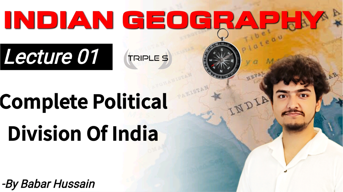 Complete Political Division Notes - INDIAN GEOGRAPHY S Lecture 01 ...