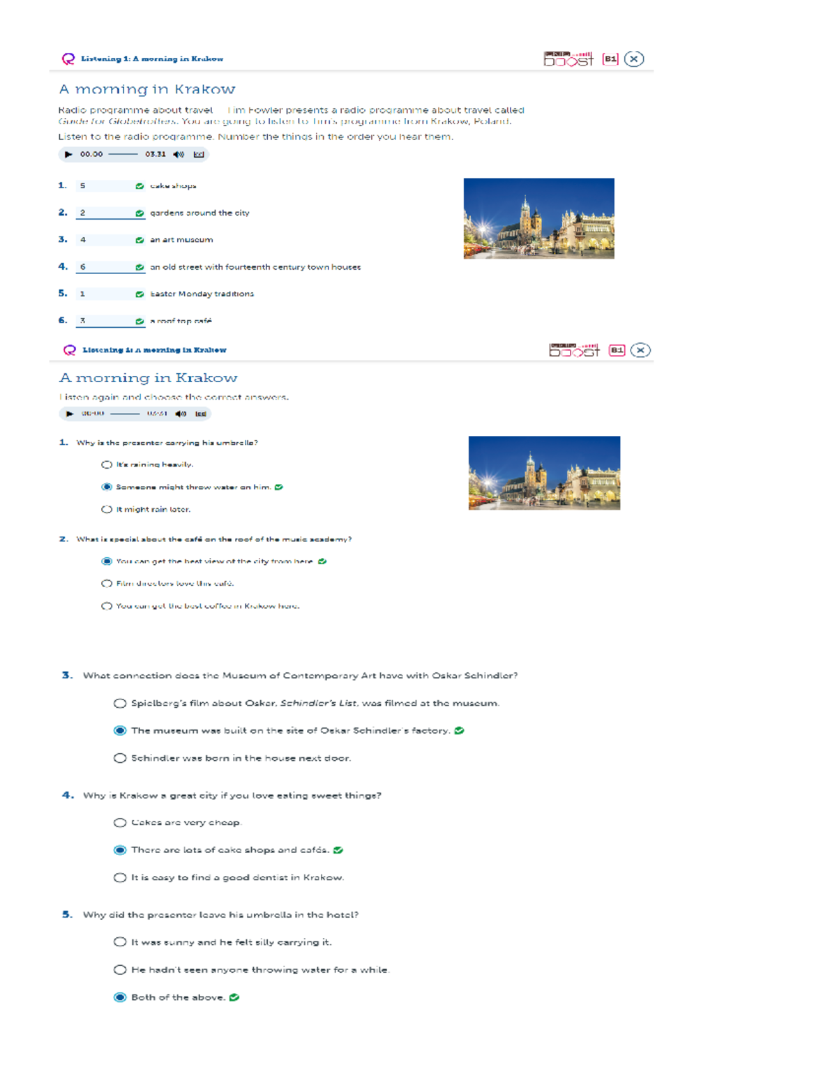 Q Listening 1-8: Comprehensive Listening Activities with Score Results ...