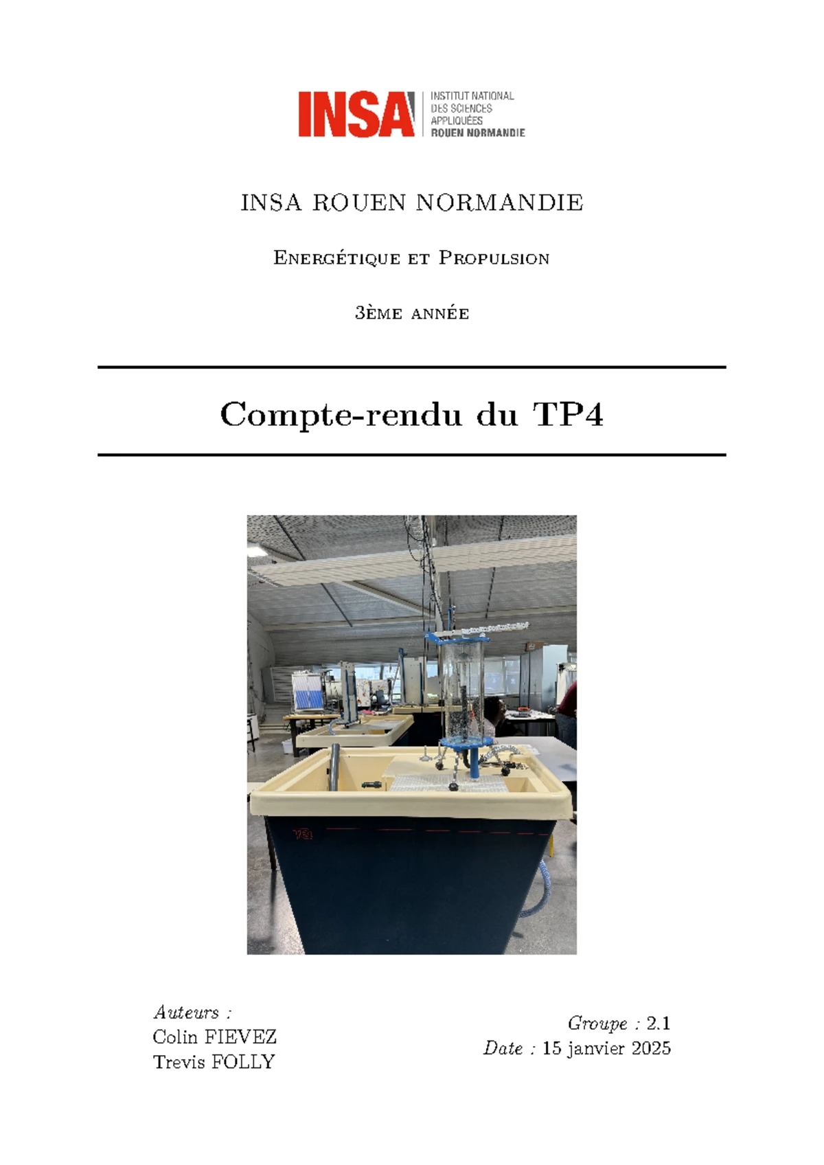 TP2 Perte de charge : Compte-rendu et résultats d'expérimentation - Studocu