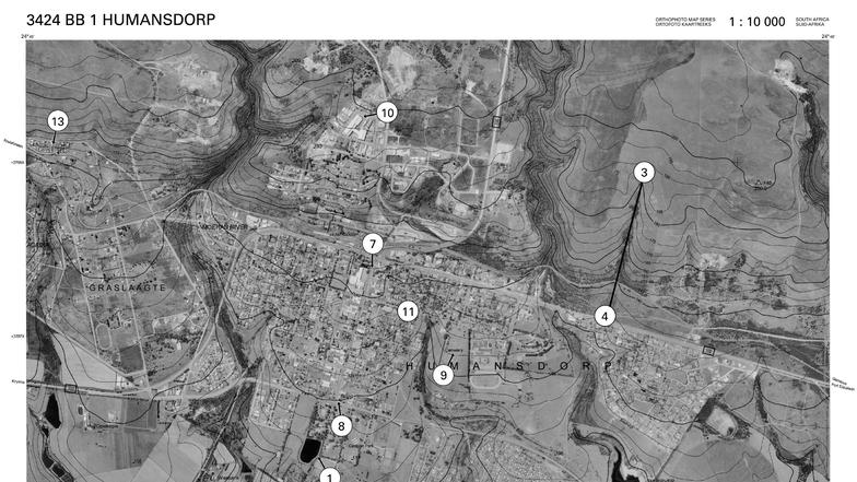 3424 BB 1 Humansdorp Ortho Map Series: 1:10,000 South Africa - Studocu