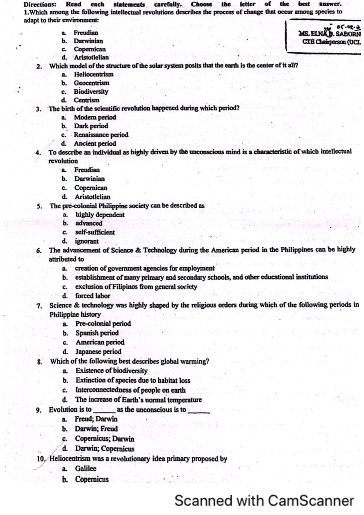 Final Mockboard Exam Preparation Notes - Studocu