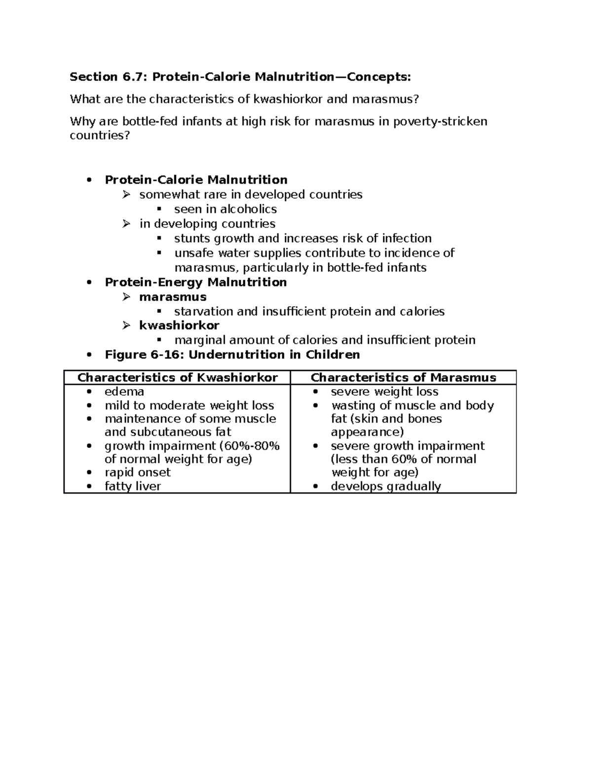 NTS Ch 6 Section 7 - Lecture notes from Intro to Nutrition and Foods ...