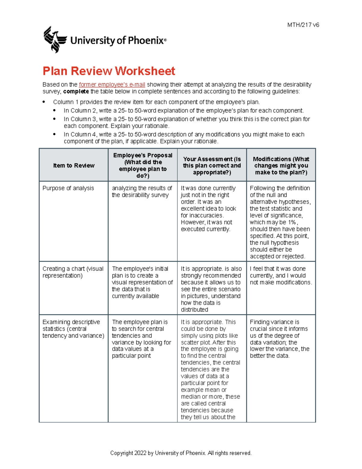 Done mth217 v6 wk5 plan review worksheet - MTH/217 v Plan Review ...