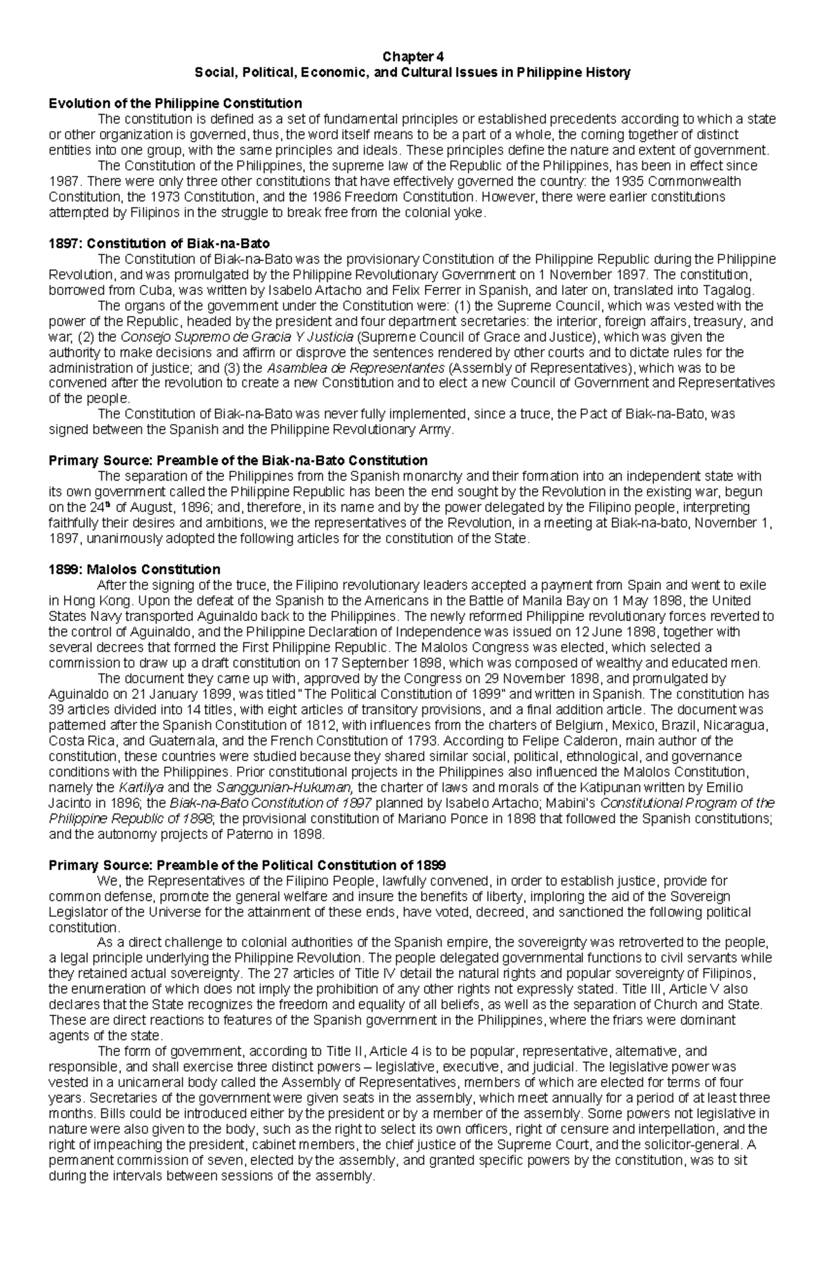 CRPH- Reviewer - crph chapter 4 and 5 lecture - Chapter 4 Social ...