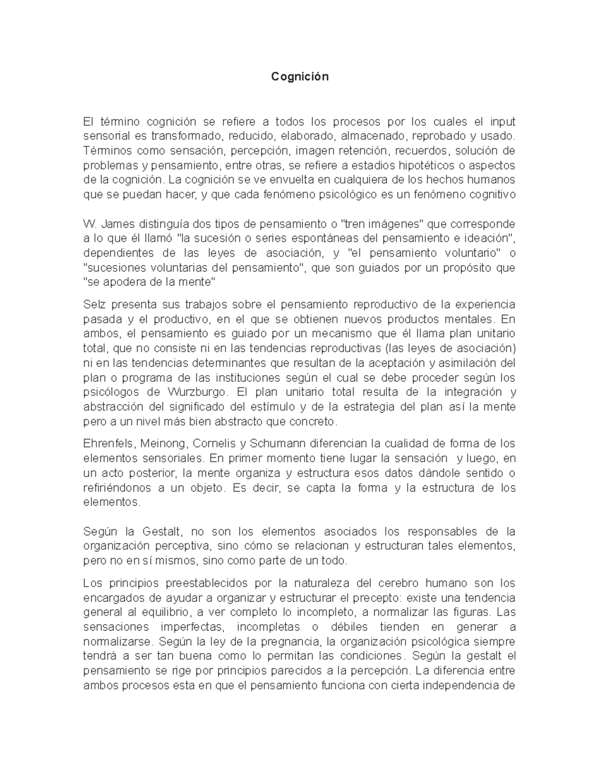 Cognición: Definiciones y Principales Teóricos en Psicología Cognitiva ...
