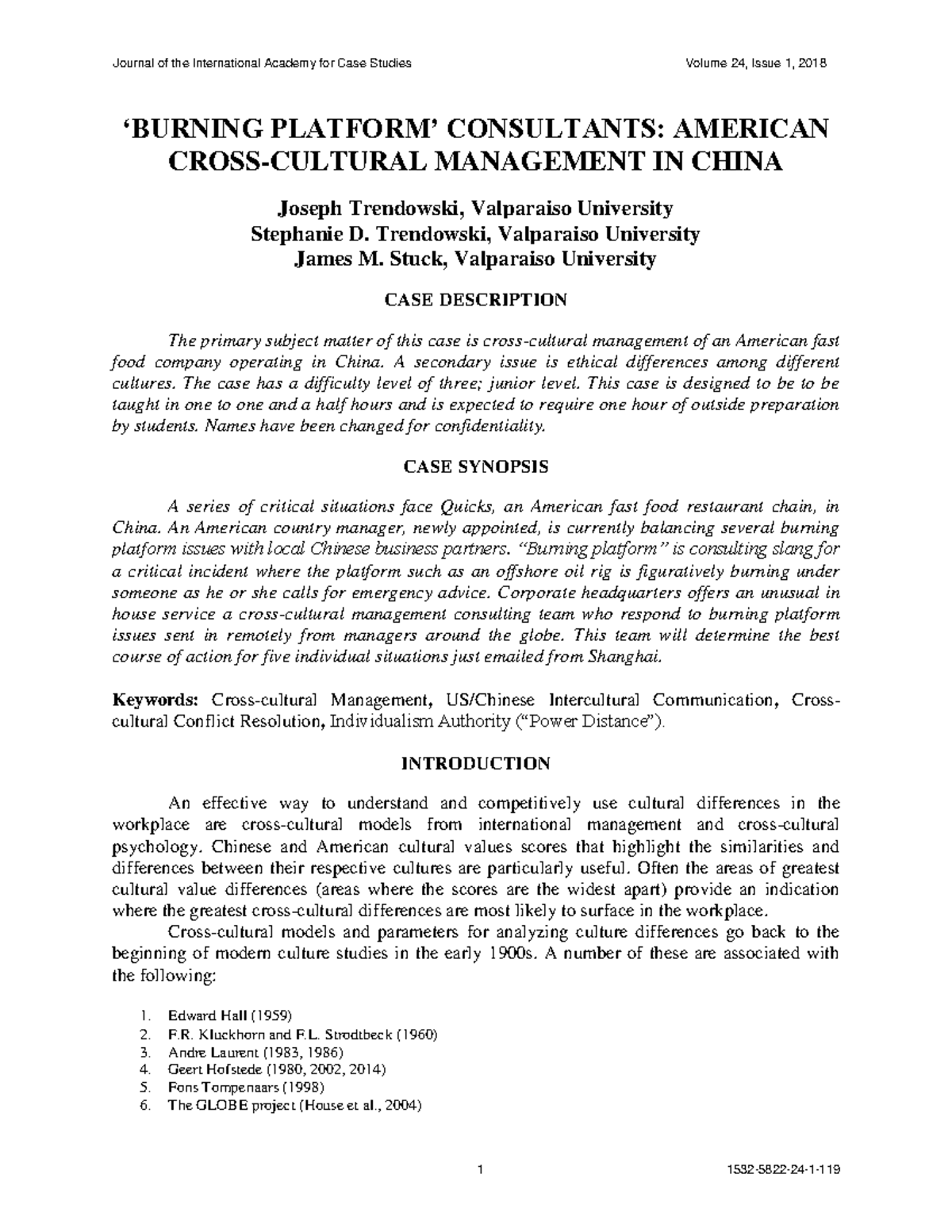 Case Study: Management Challenges of American Fast Food in China (BUS ...