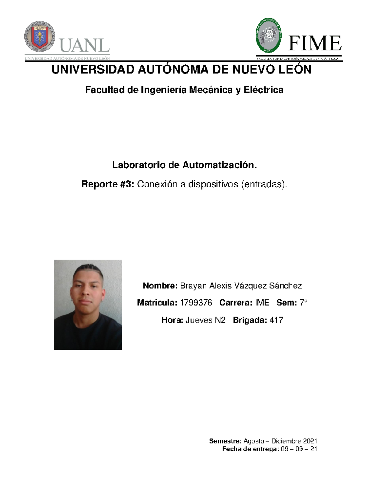P#3 BAVS 1799376 - Lab de Automatizacion con ing Francisco Javier ...