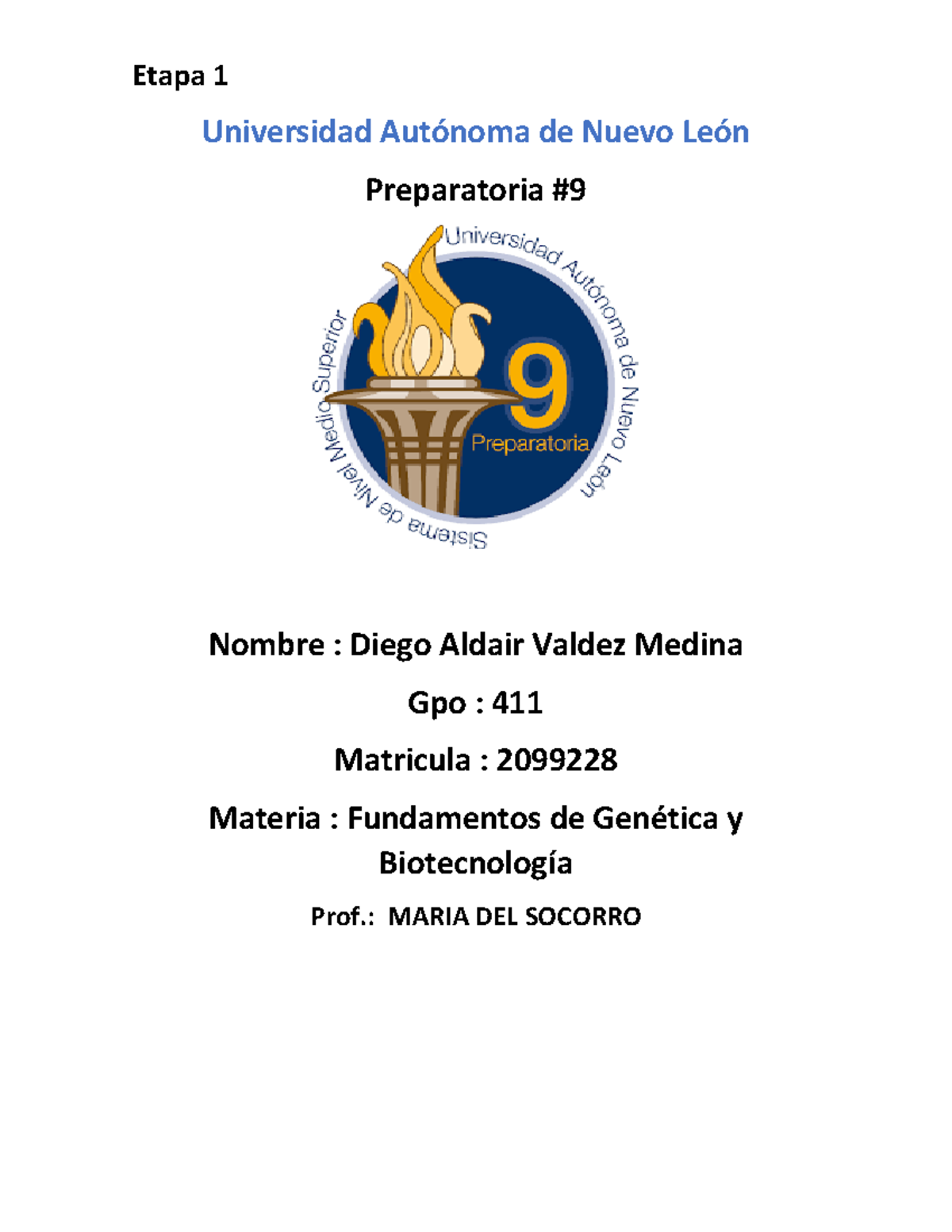 Fundamentos de Genética y Biotecnología E1 - Resumen y Comparativa de ...