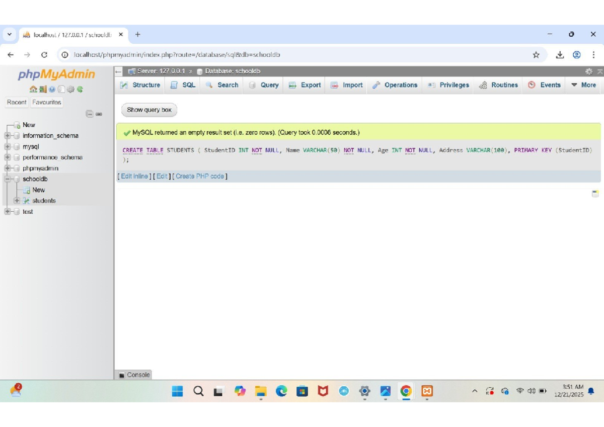 Database Quiz (CS101) - Student and Teacher Records Management - Studocu