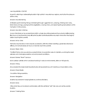 Week 002-Module 1 Exercise Program Design - Course Module Module 002 Exercise Program Design In ...