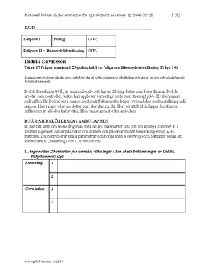 Anna NKSE - NKSE gamla tentor - NKSE23 - Studocu