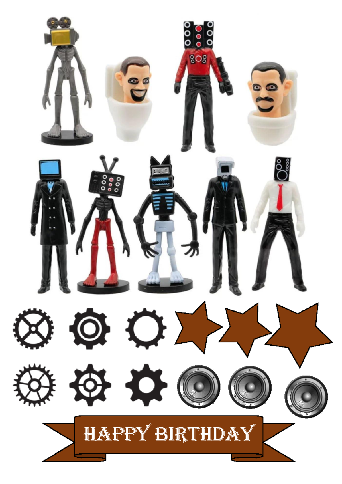 Speakerman topper - Graphic Design Production / Produksi Seni Reka ...