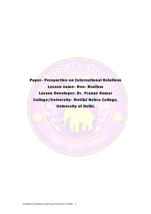 Complex Interdependence Theory - Complex Interdependence Complex ...