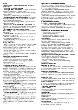 PED4 TOS Grade 4 English - Davao de Oro State College Learning ...