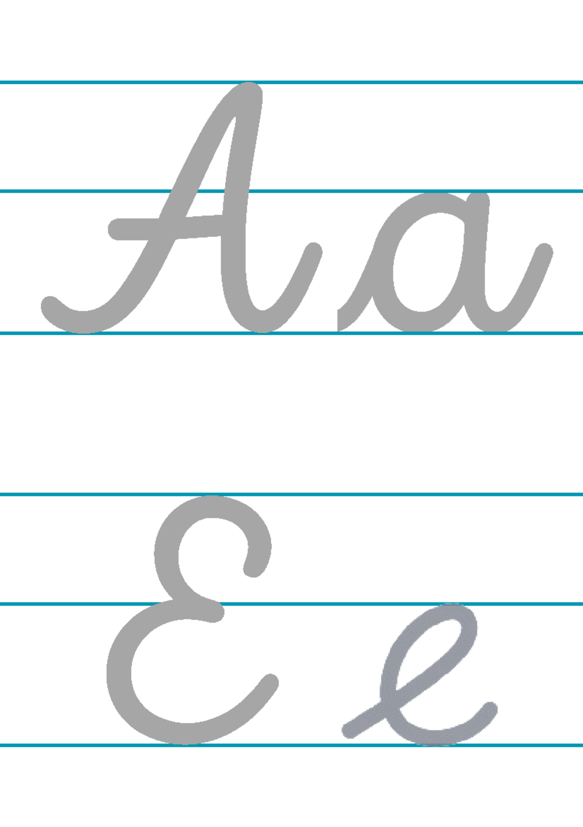 Trazo de vocales - Recurso de primaria - Pedagogía - Aia E Aia E ...